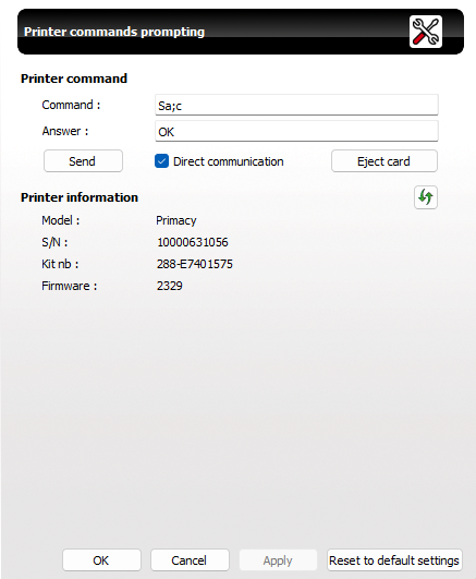 How do you perform a Ribbon Calibration on an Evolis Primacy 1 ID Badging printer?