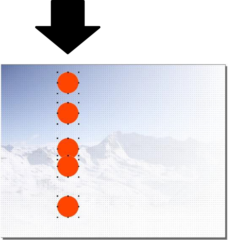 How do you align multiple objects in the ID Badging Design Center?
