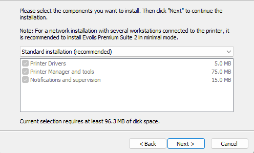 How do you install or update the Evolis Print Center for Evolis Primacy ...